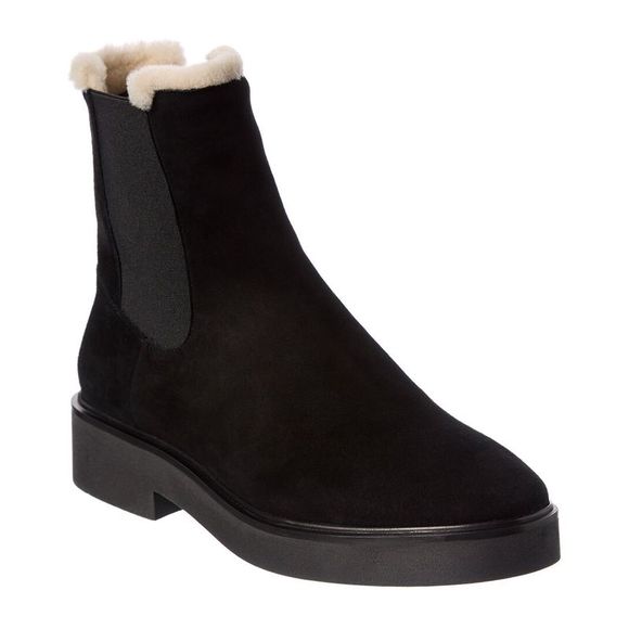 Stuart Weitzman | Shoes | Stuart Weitzman Alpine Cozy Suede Shearling ...